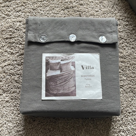 Villa | Bedding | Villa By Noble Excellence Basketweave Pebble King ...